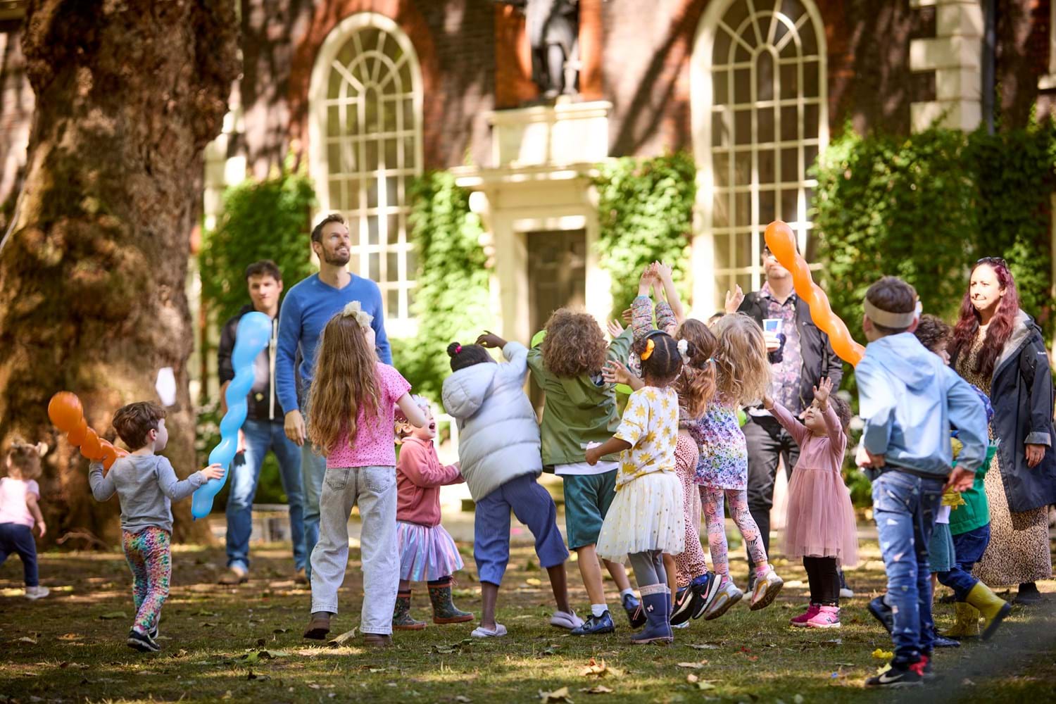 Outdoor Family Rave with Big Fish Little Fish - Museum of the Home
